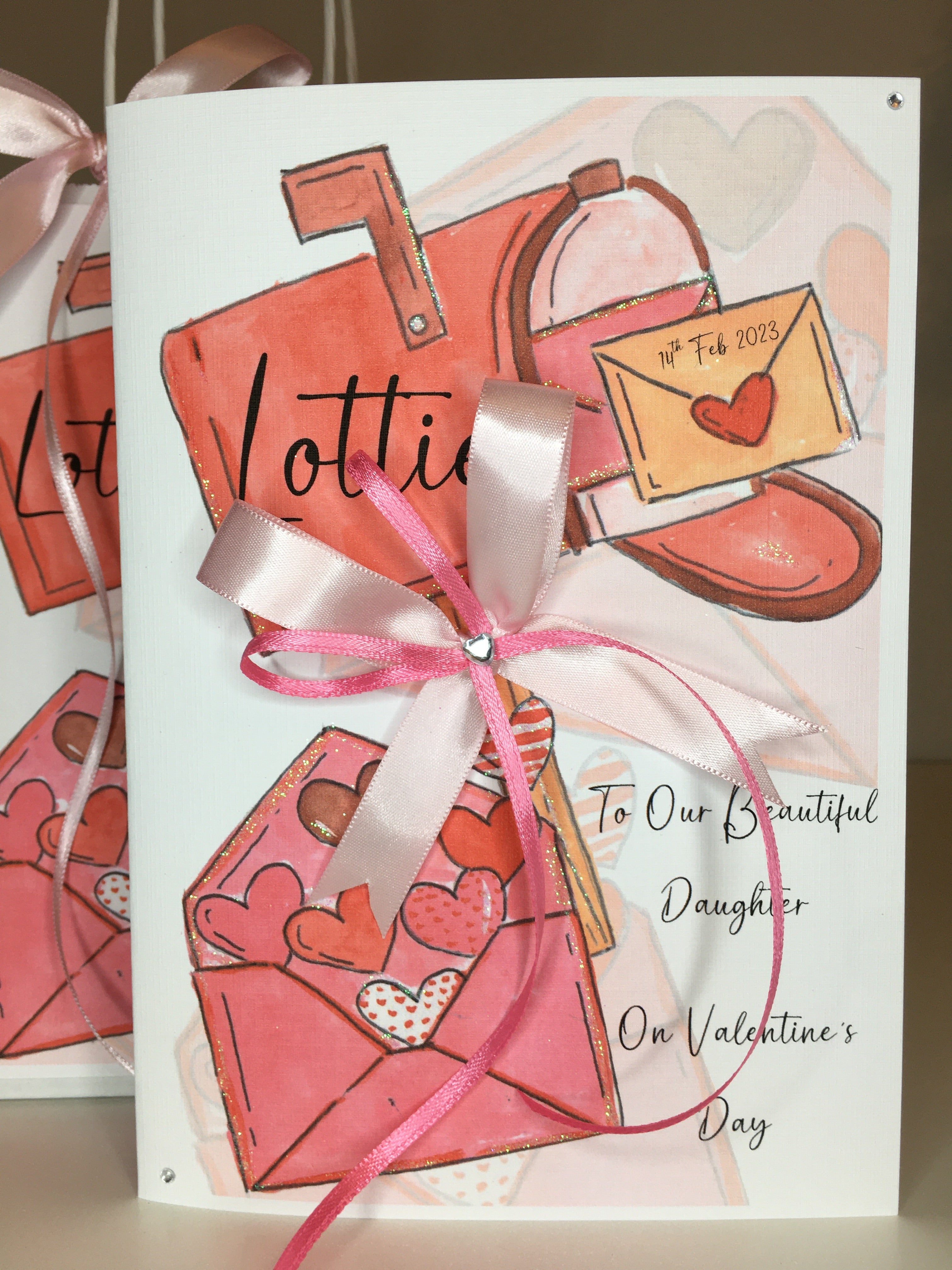 Valentine's Love Letter Post Box Card – Yayyays Store