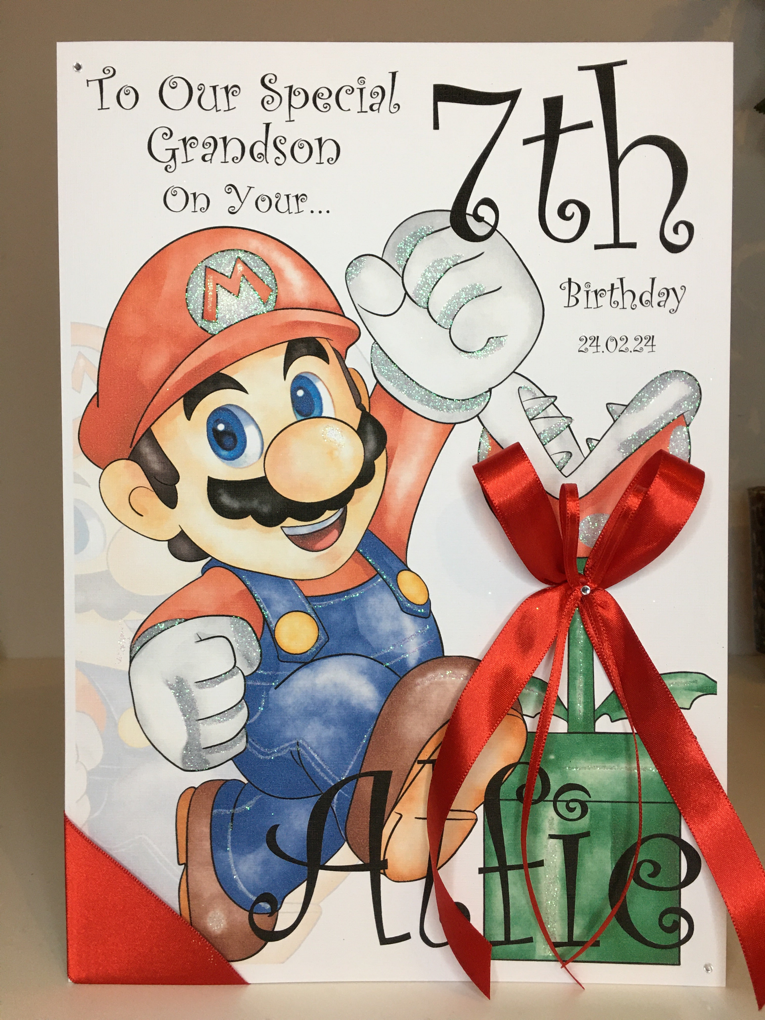 Super Mario Card – Yayyays Store