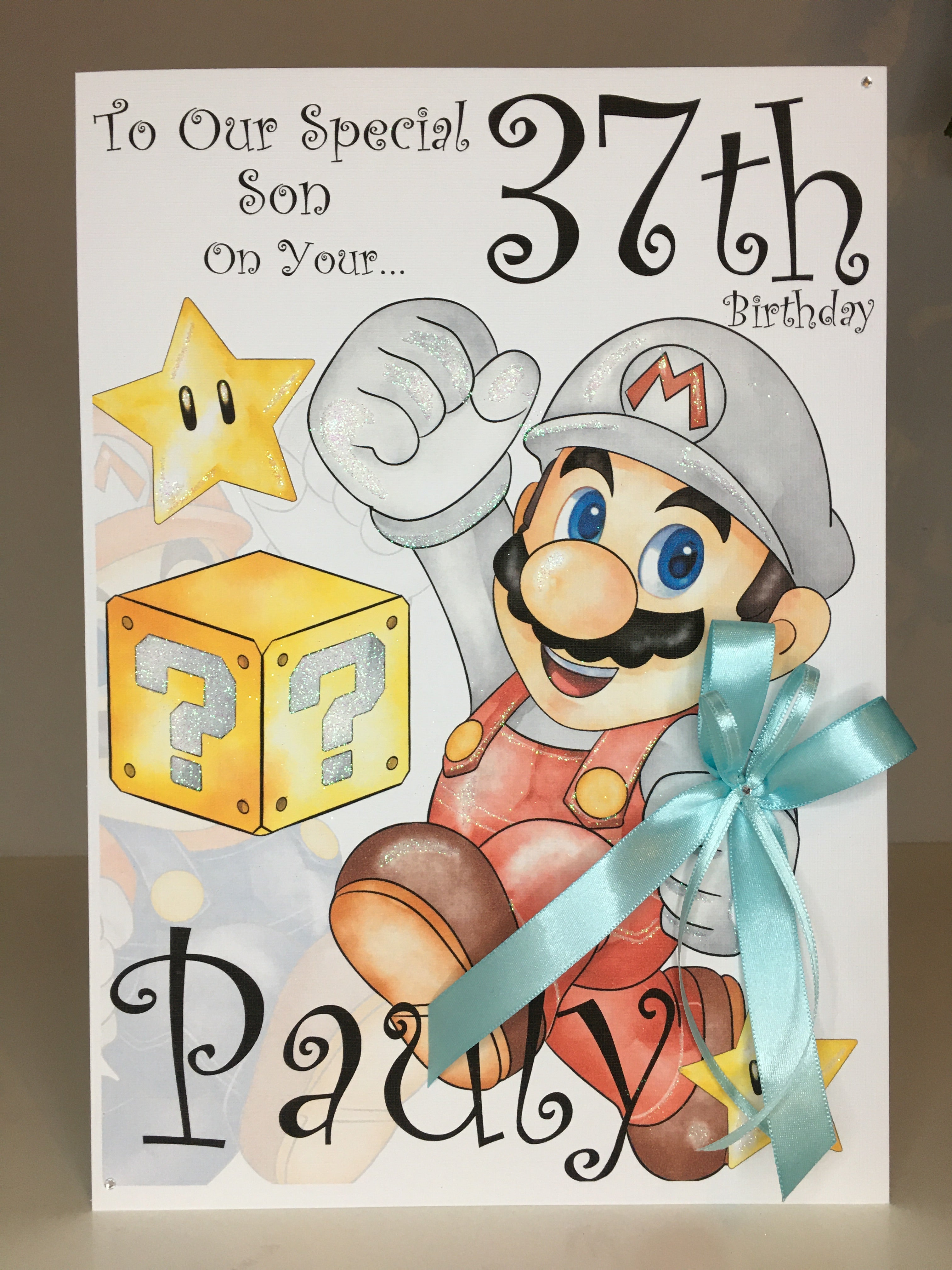 Level Up Mario Card – Yayyays Store