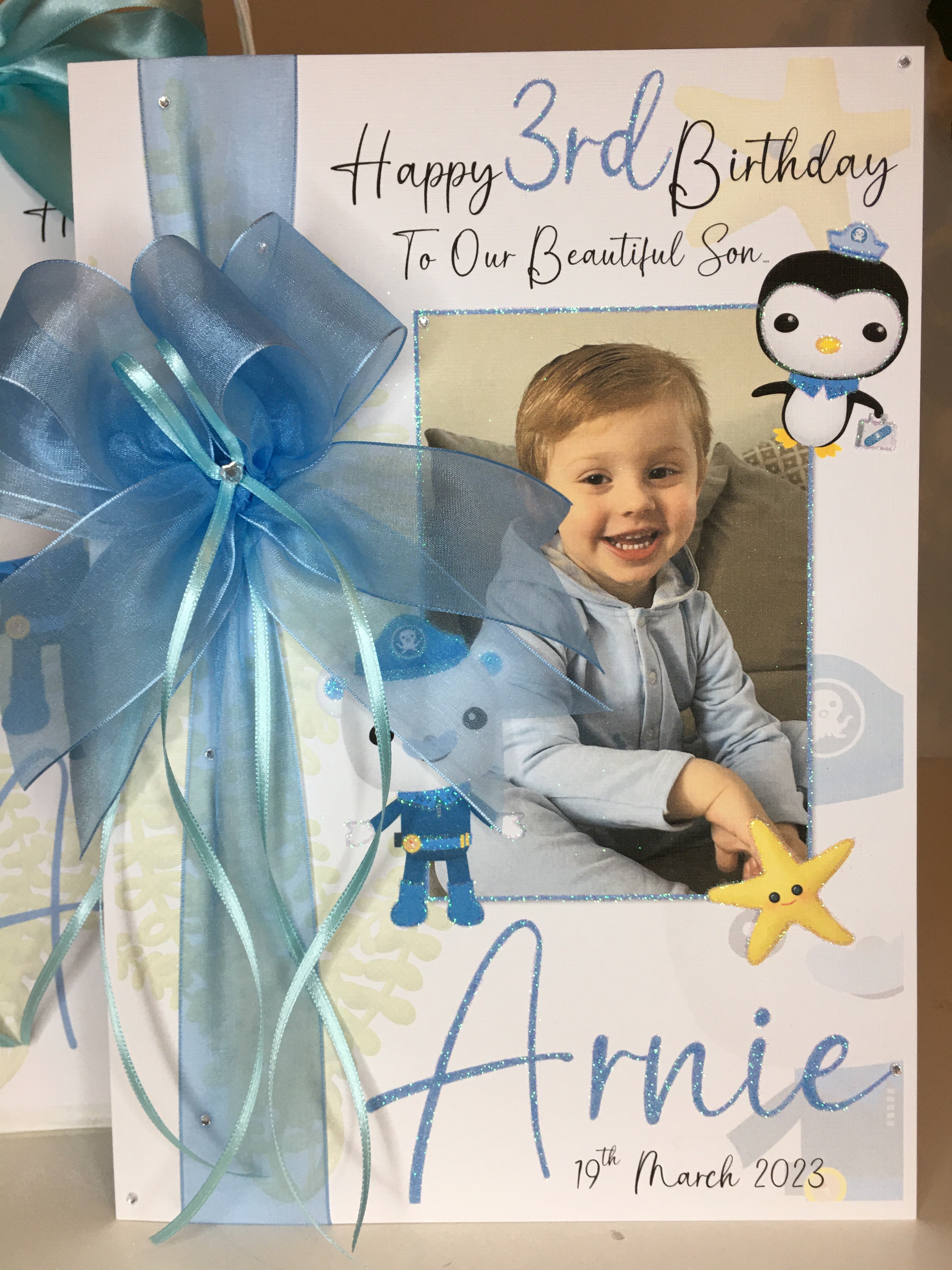 Ribbon & Bow Octonauts Photo Card – Yayyays Store