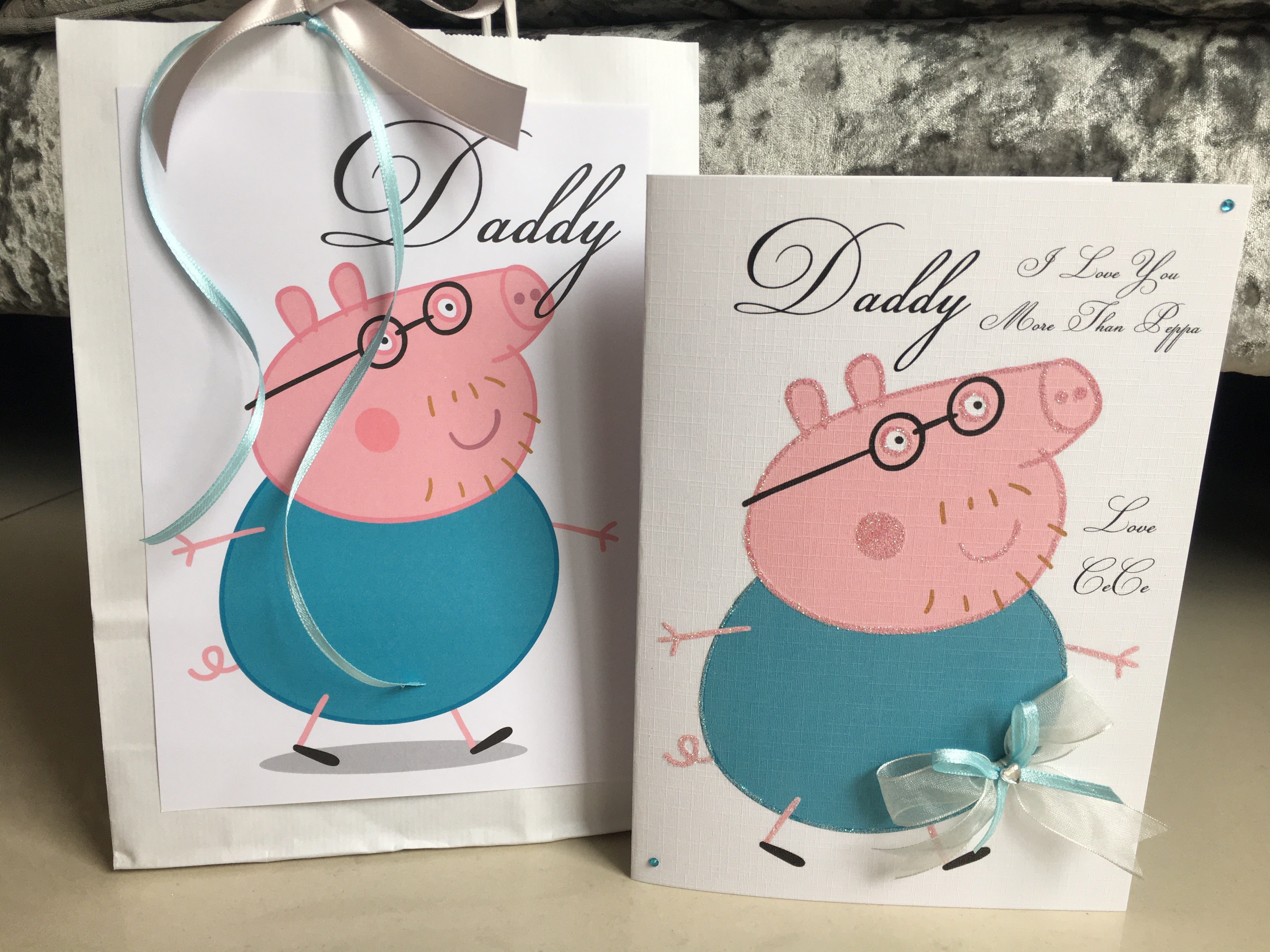 Peppa Pig Daddy Pig Card – Yayyays Store